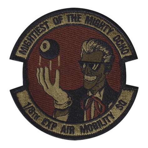8 Eams Mightiest Of The Mighty Ocho Ocp Patch 8th Expeditionary Air Mobility Squadron Patches