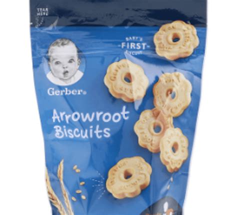 Gerber Arrowroot Biscuits 155g Love Mom And Bebe Food