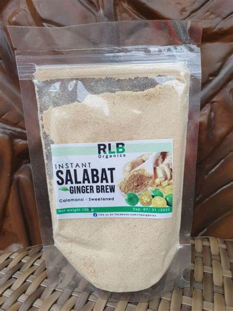 50 Grams Organic Pure Sweetened Salabat With Calamansi Sweetened