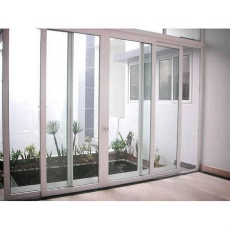 White UPVC Glass Sliding Window Glass Thickness 5 Mm At Rs 750 Square Feet In Jalandhar
