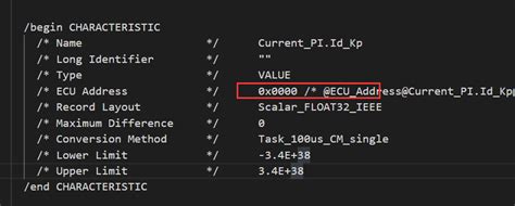 Simulink Code Generation A2l File Generation And Update A2l Address Through Elf File