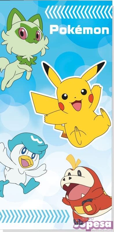 Toalla Playa Pokemon 70x140 Cm