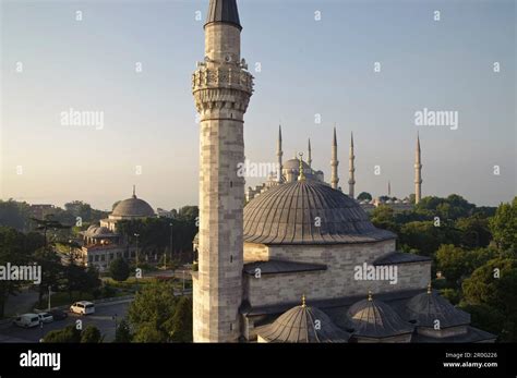 Blaue Moschee Sultan Ahmed Moschee Sultanahmet Camii Und Firuz Aga