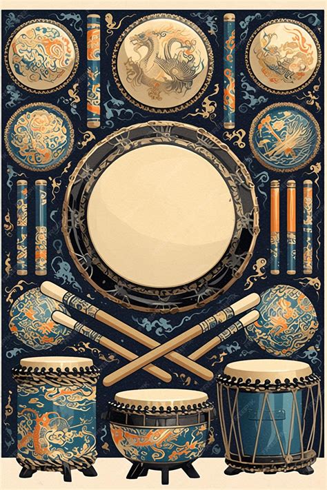 Premium Vector Vietnamese Dong Son Drum Patterns With Intricate Designs