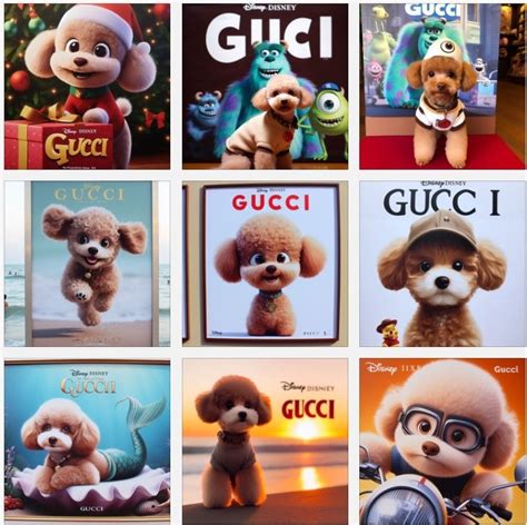 Bing으로 픽사 디즈니ai 강아지 만드는 법 푸들 입력 문구 설정 예시 네이버 블로그