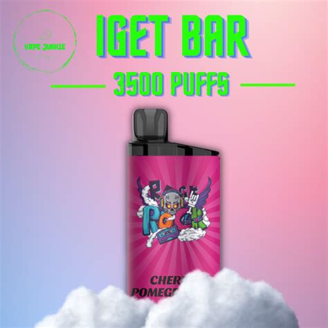 Iget Bar Cherry Pomegranate Australia Vape Junkie