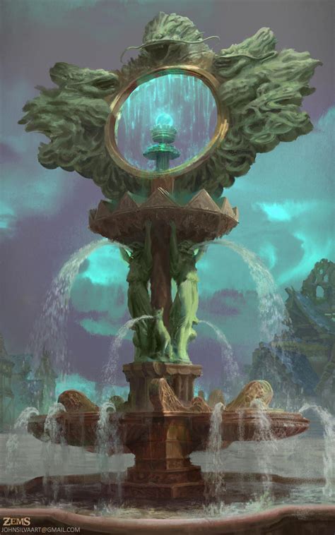 Fountain Overflow By Johnsilva On Deviantart