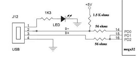 Usb Schematic Diagram Circuit Diagram
