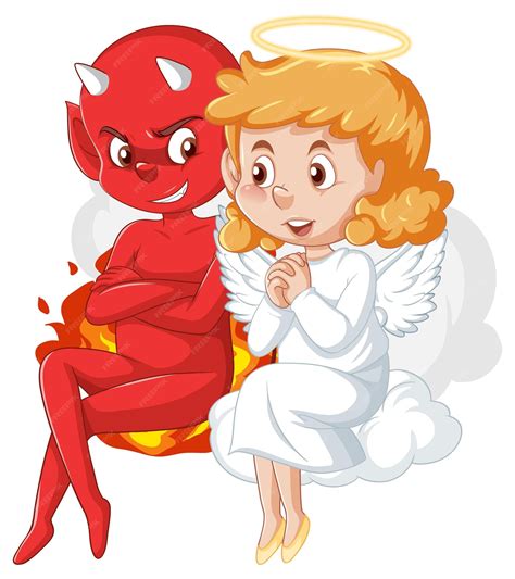 Devilish Angel Clipart