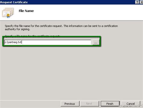 Generating A Csr In Iis7 1byte1byte