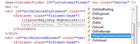 How To Add Trigger To Updatepanel Where The Event For Trigger