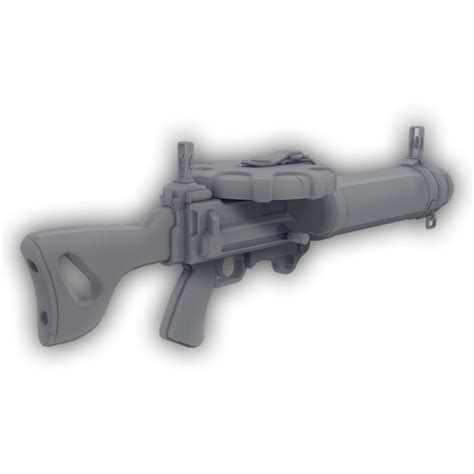 Obj File Flapjack Rifle 🔫・template To Download And 3d Print・cults