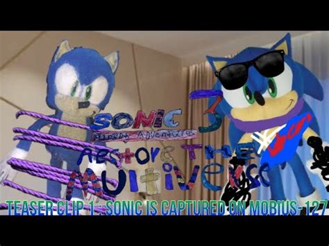 SONIC PLUSH ADVENTURES 3 Restore The Multiverse 2024 Teaser Clip1