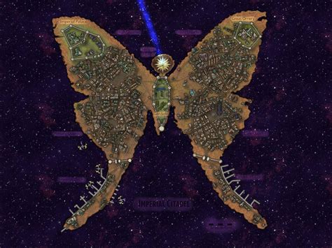 Light Of Xaryxis Imperial Citadel Colored Map R Spelljammer5e