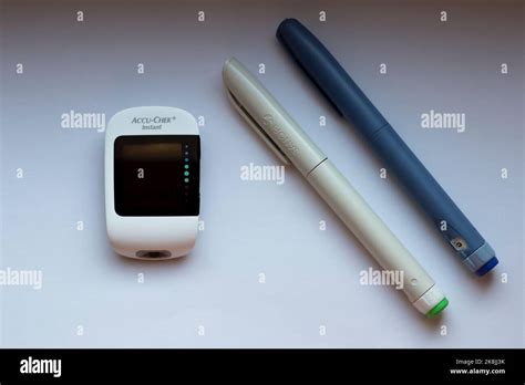 Poznan Poland 10202022 Accu Chek Instant Glucose Meter With