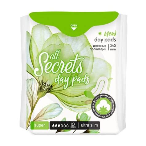 All secrets Soft Super Plus дневные прокладки, 3 капли, прокладки ...