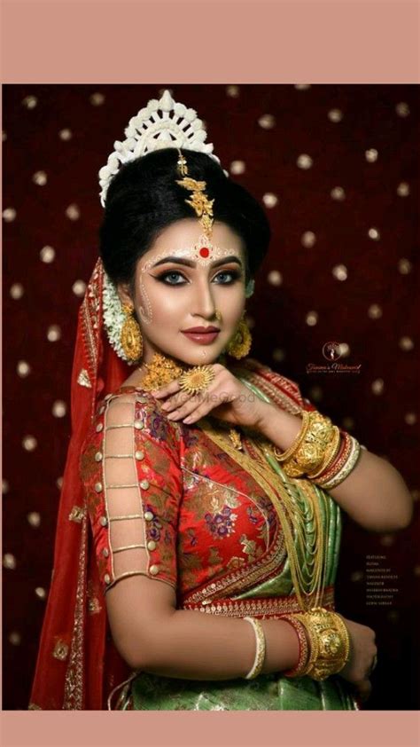 Stunning Bengali Bridal Looks Bengali Bridal Makeup Bengali Bride