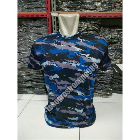 Jual Kaos Loreng Tni Au Model Tangan Pendek Shopee Indonesia