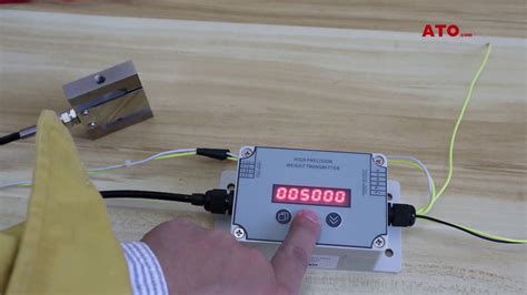 Digital Load Cell Amplifier Calibration 0~10v4~20ma Youtube