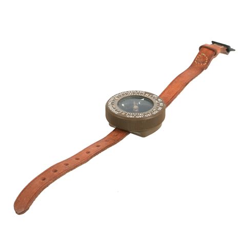 Original Us Wwii Unissued Paratrooper Wrist Compass By Superior Magn