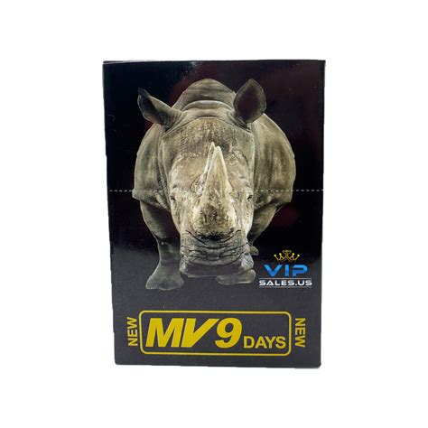 Mv9 Days Black Male Enhancement Capsule 8000mg 24 Count Box