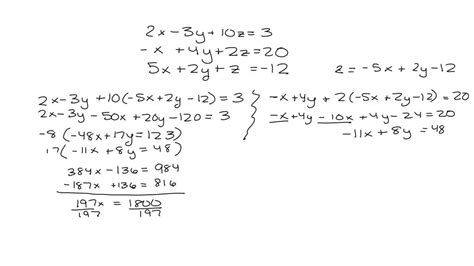Solved Solve By Lu Decomposition Method The System Of Equations 2x
