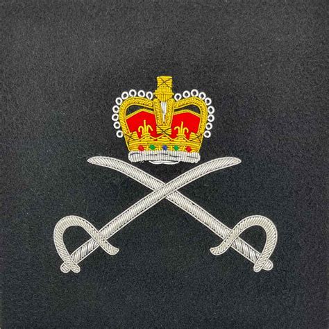 Double Frame Army Presentation With Badge John Bulls