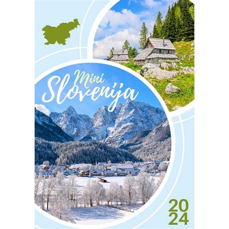 Koledar Mini Slovenija 2024 Vesttisk Vovk Eva S P