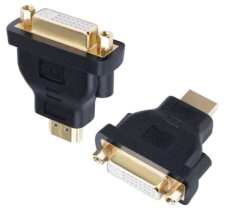 Hdmi Męski Na Dvi D 241 Żeński Lub Dvi D Na Hdmi Adapter Konwerter