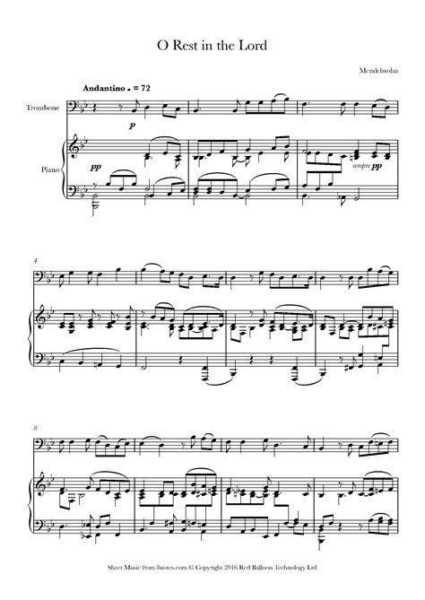 Free Trombone Sheet Music Lessons And Resources