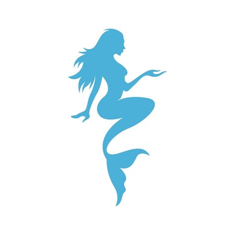 Premium Vector Mermaid Logo Icon Design Illustration