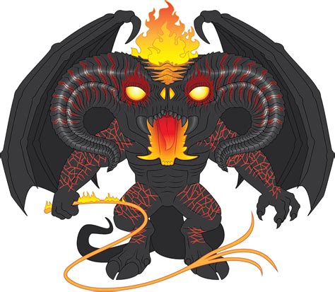Funko Pop Vinyl Lotr Hobbit 6 Inch Balrog Uk Toys And Games