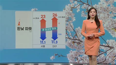 날씨 오늘 따뜻하지만 큰 일교차·초미세먼지서울 등 중부 대기 건조 Ytn