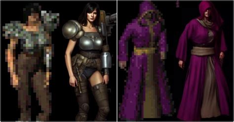 Fallout 2 Character Sprites Turned Into Realistic People Sprite