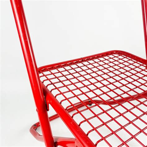 085 Chair Made By Federico Giner 1970s Red For Sale At 1stdibs