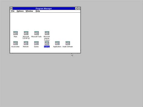 Windows For Workgroups 3 11 By Tcffan On Deviantart
