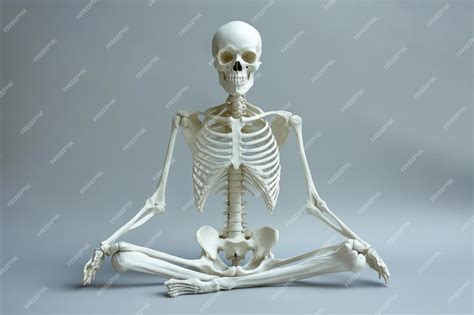 Anatomy Of The Pelvis Detailed View Of Human Skeleton Seated In Emphasis On Pelvic Structure