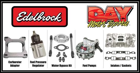 Edelbrock Carburetor Parts Diagram and Details