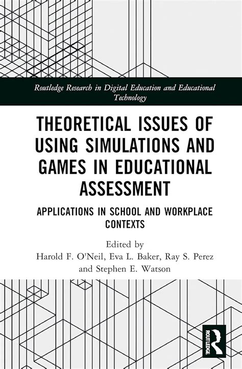 Theoretical Issues Of Using Simulations And Games In Educational Assessment Applications In