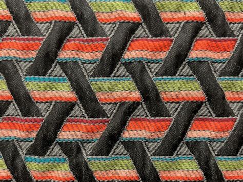 Wool Acetate Geometric Brocade Bandj Fabrics