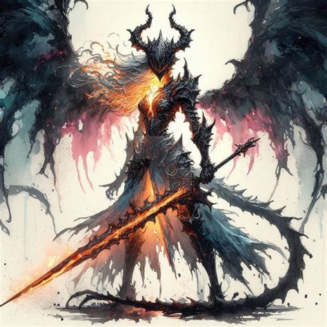 Black Demon By Inkvision17 On Deviantart