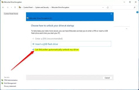 Enable Bitlocker Auto Unlock On Windows 11 Geek Rewind