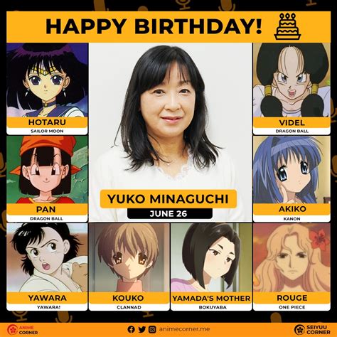 Happy 57th Birthday To Minaguchi Yuuko Who Voices As Videl And Pan Rdbz