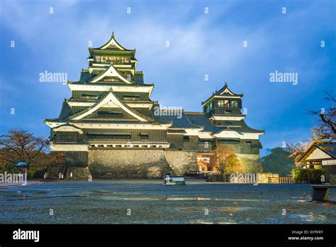 Kumamoto Japan November 30 2014 Kumamoto Castle Is A Hilltop