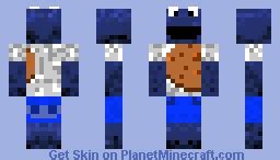 Cookie Monster Minecraft Skin Cookie Monster Minecraft Skin