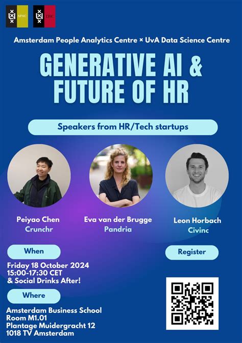 Amsterdam People Analytics Centre On Linkedin Generativeai Hrtech