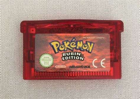 Pokémon Rubin Edition Game Boy Advance Kaufen auf Ricardo