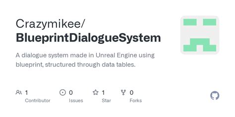 Github Crazymikeeblueprintdialoguesystem A Dialogue System Made In Unreal Engine Using