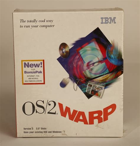 IBM OS WARP Red Spine With Bonus Pack New Sealed Never Opened Etsy