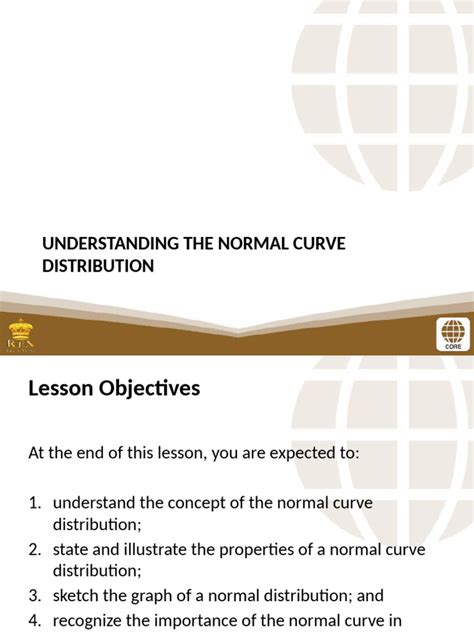 Psunit Ii Lesson 1 Understanding The Normal Curve Distribution Pdf
